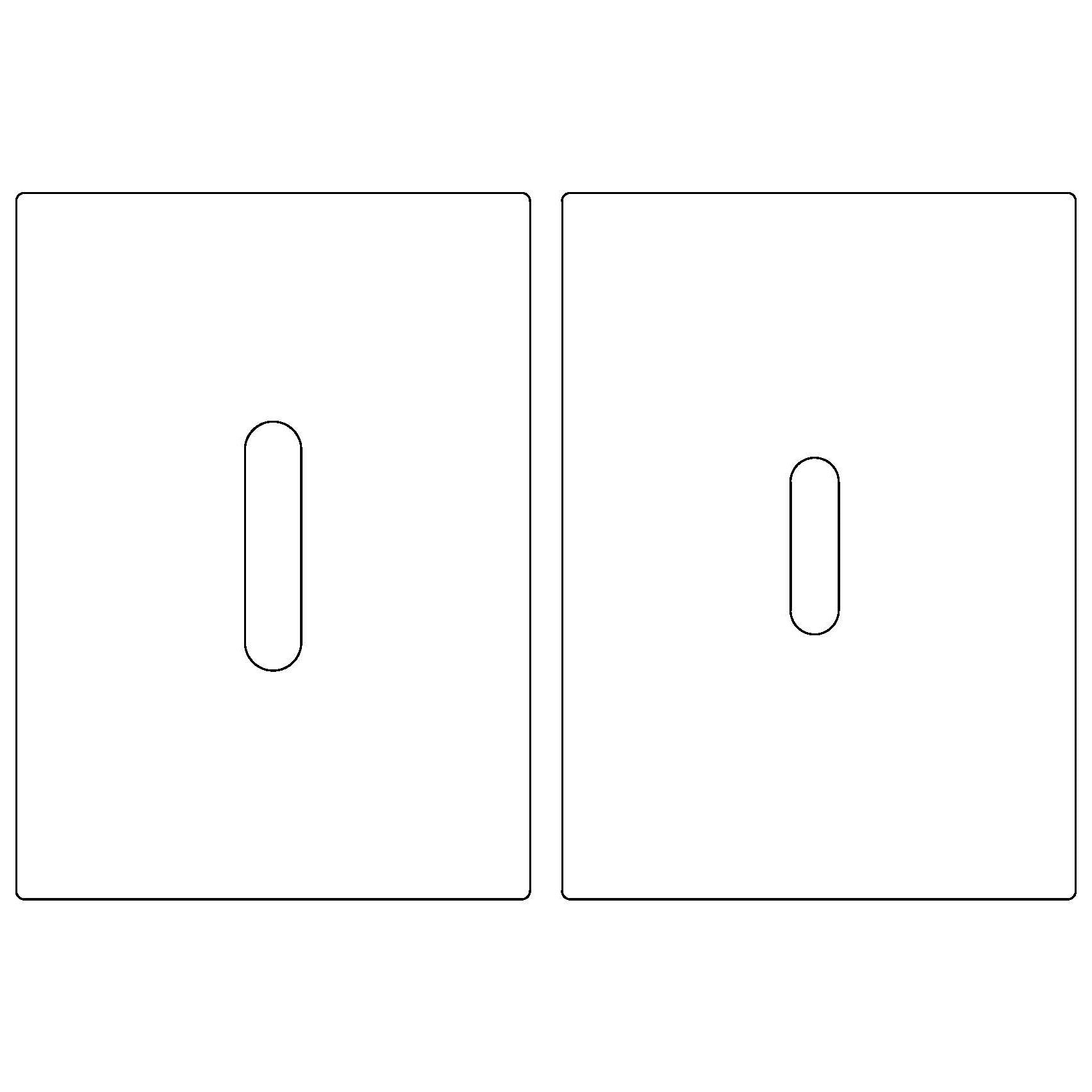 Deltana SDML334 Face-plate + Mortise for Lock – HardLine Precision